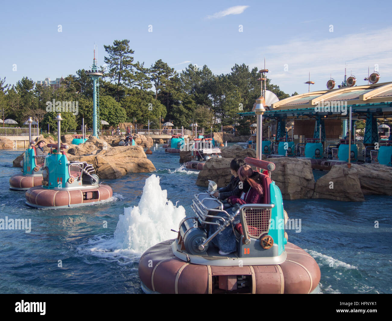 Ride at the Tokyo DisneySea theme park in Tokyo, Japan Stock Photo - Alamy