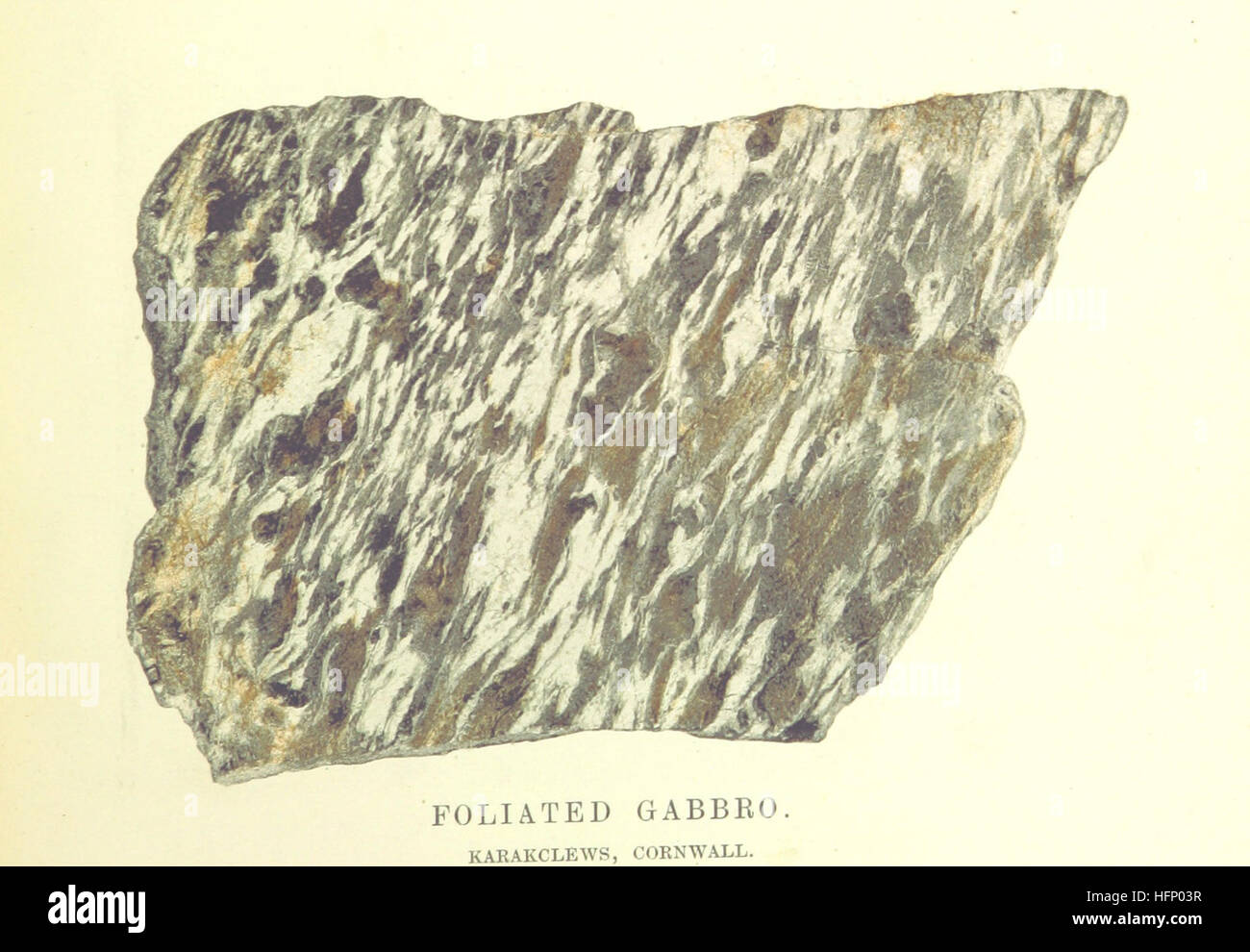 The image from page 633 of 'British Petrography' depicts various ...