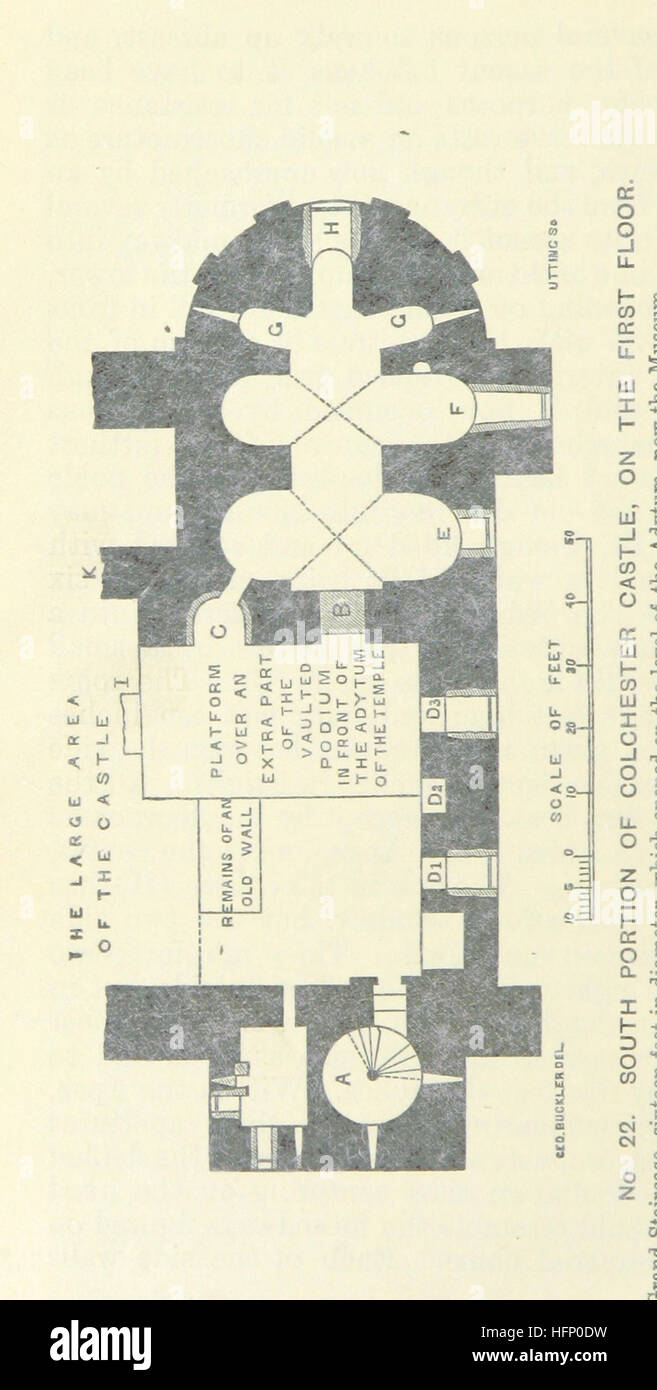 This image from 'Colchester Castle' shows the Roman architecture and ...