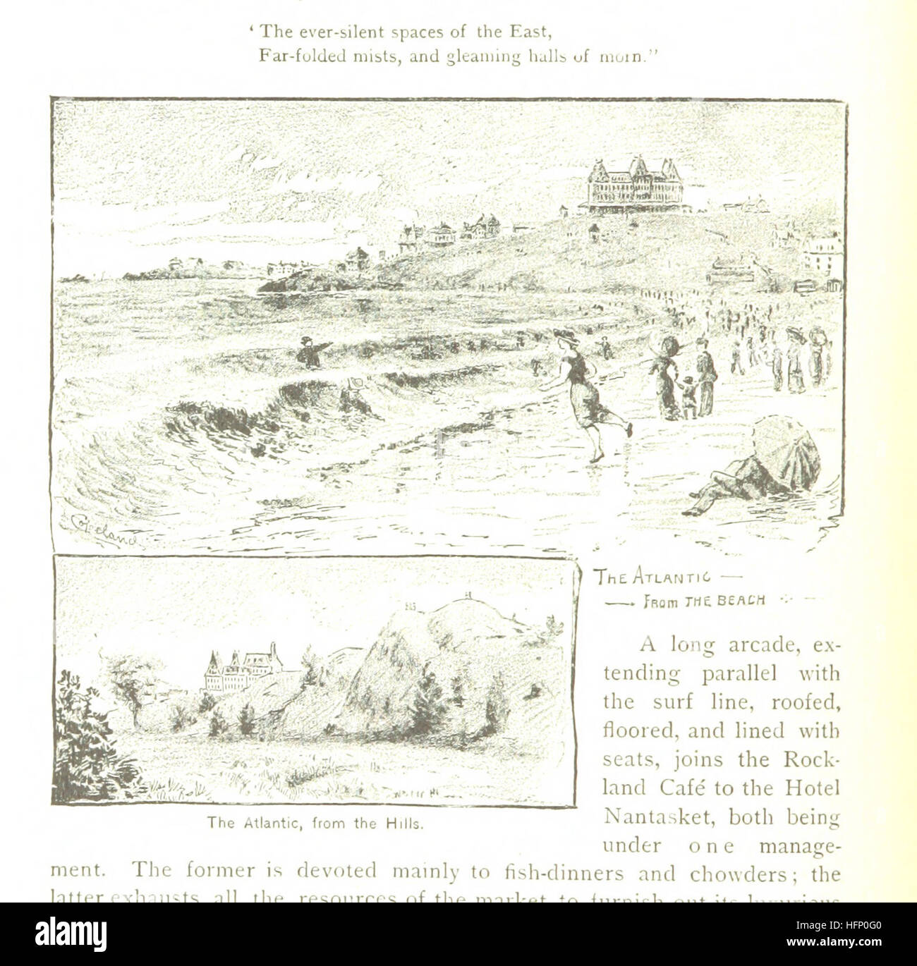 An illustrated guide to Boston Harbor, detailing its history, geography ...
