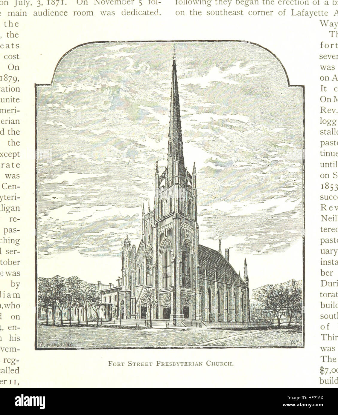 The image from 'The History of Detroit and Michigan' offers a detailed ...