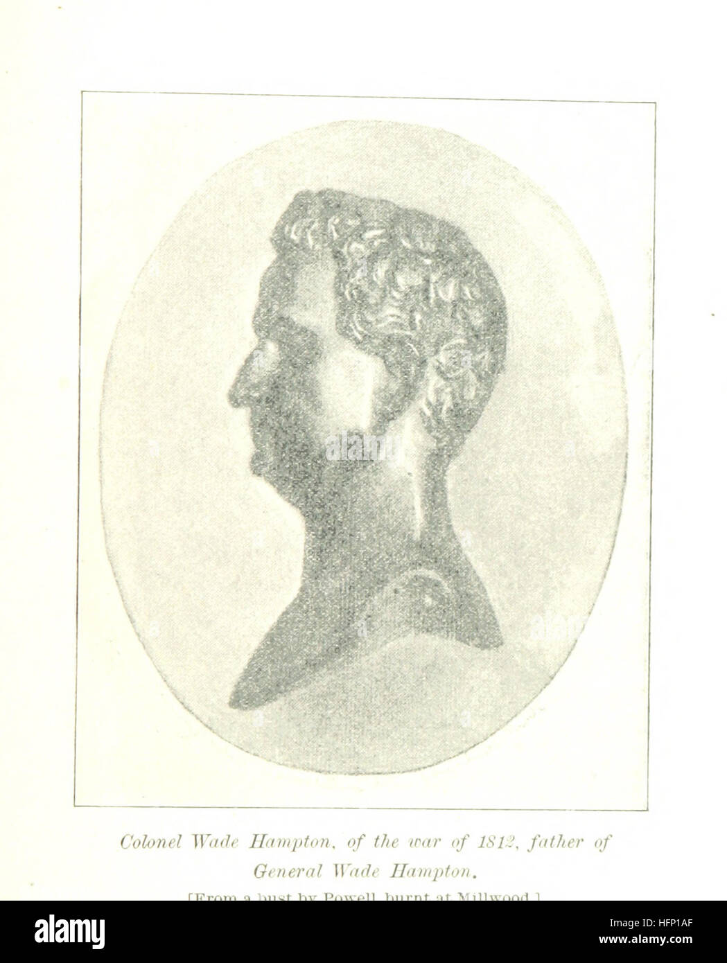 This image is from 'Hampton and his Cavalry in '64,' a historical ...