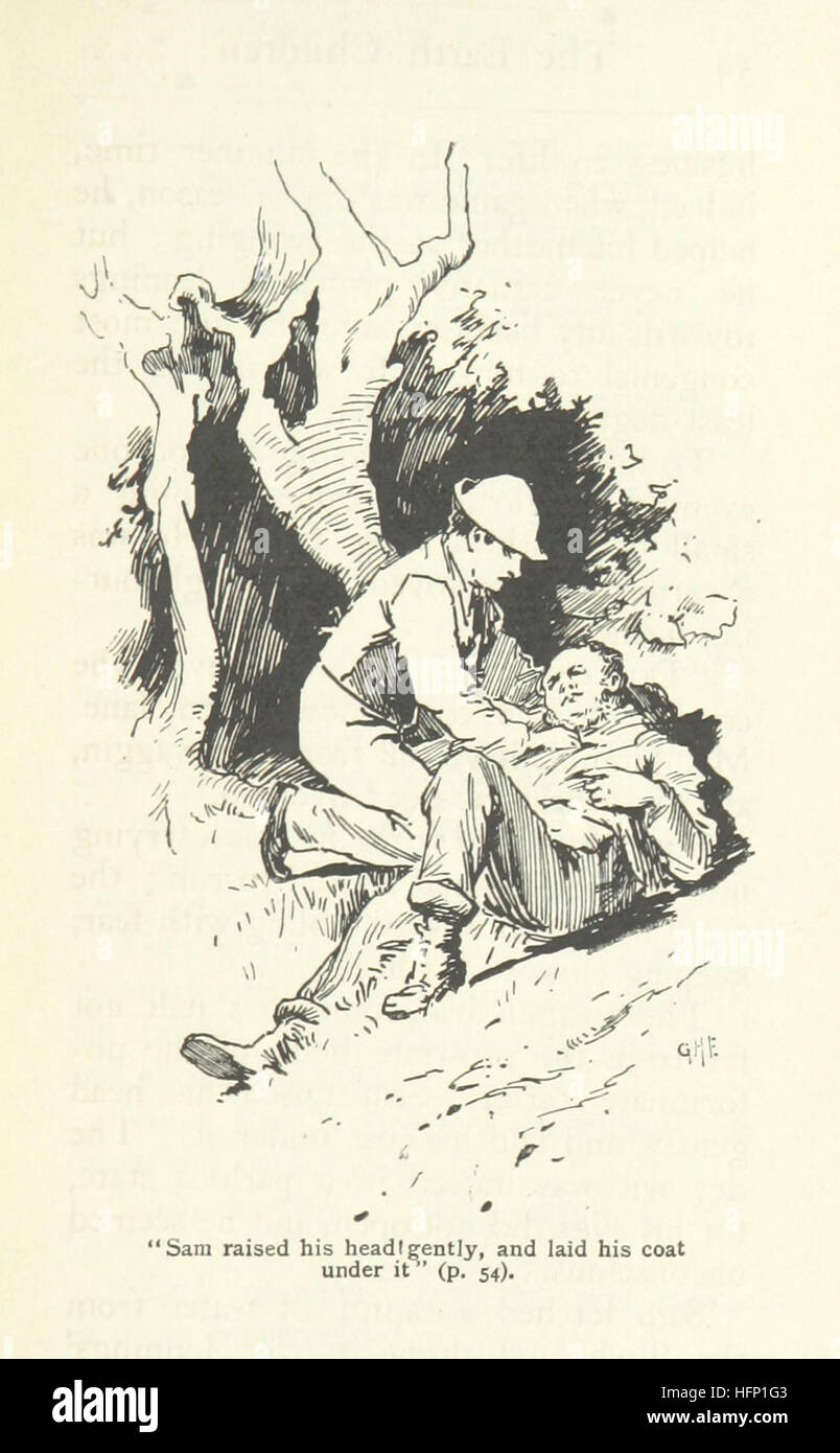 From page 65 of 'The Earth Children,' this image illustrates the lives ...