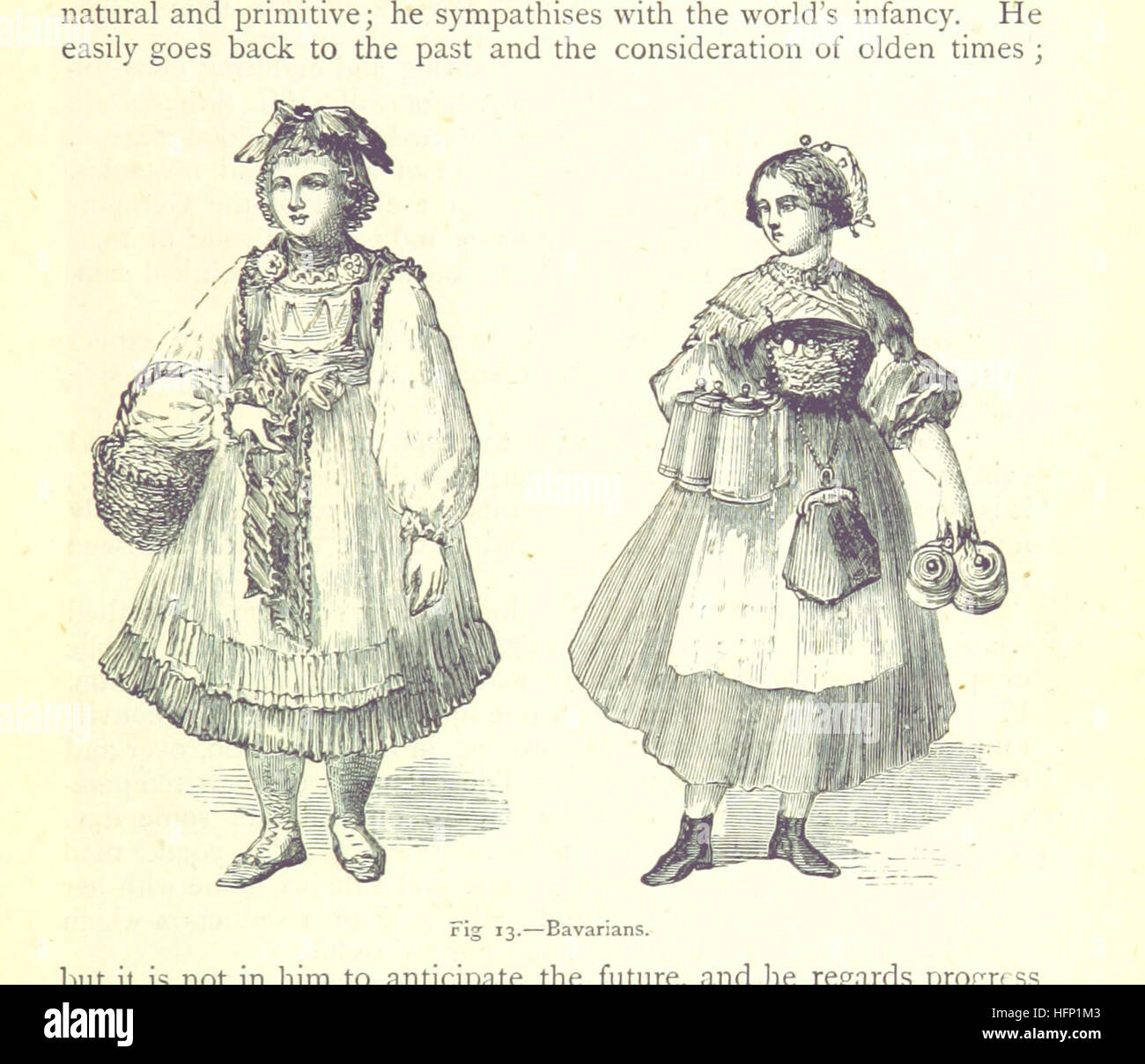 This illustrated book, 'The Human Race', features engravings and ...
