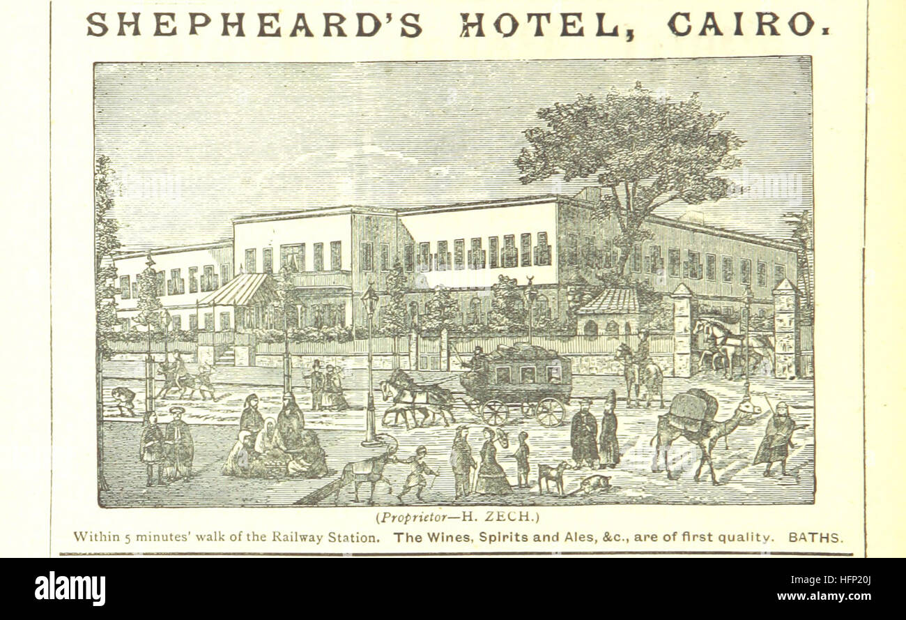 An illustration from the fourth edition of the 'Orient Line Guide ...