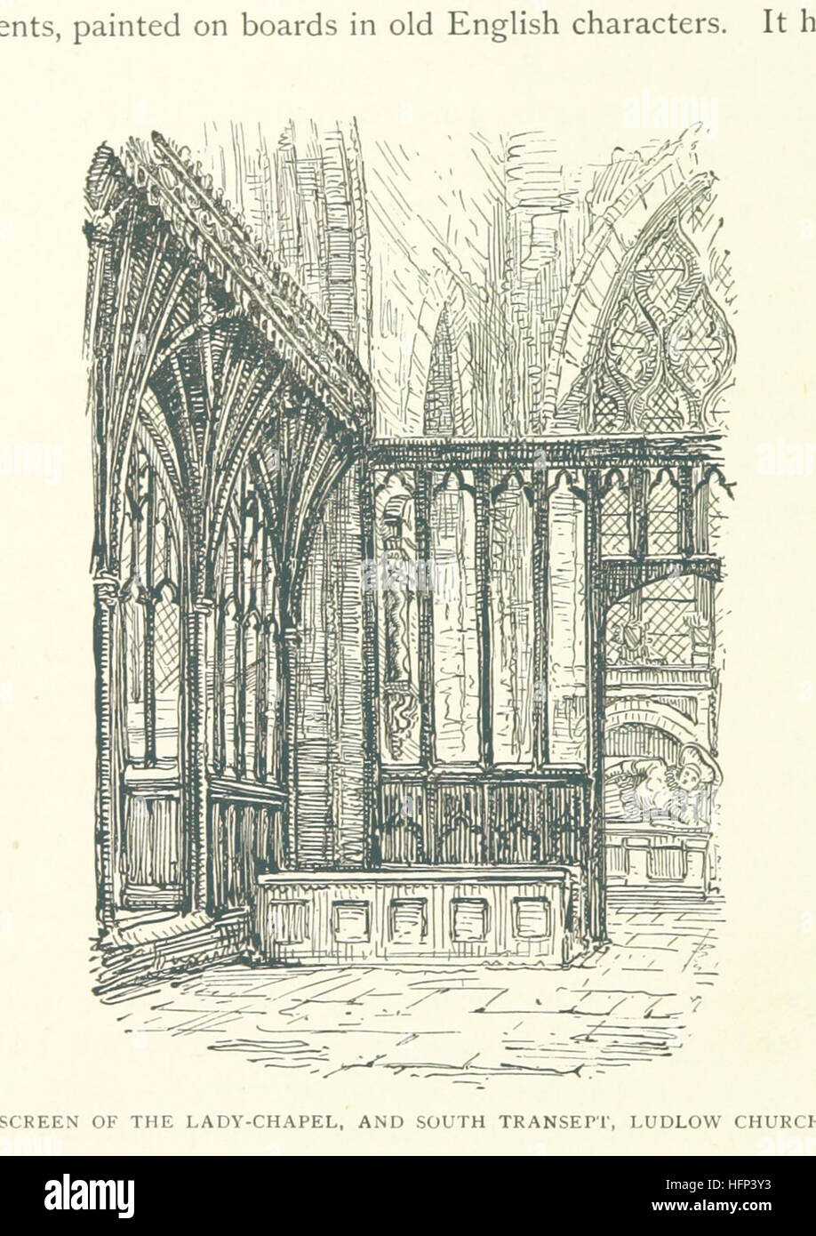 A collection of sketches depicting Ludlow and its surroundings ...