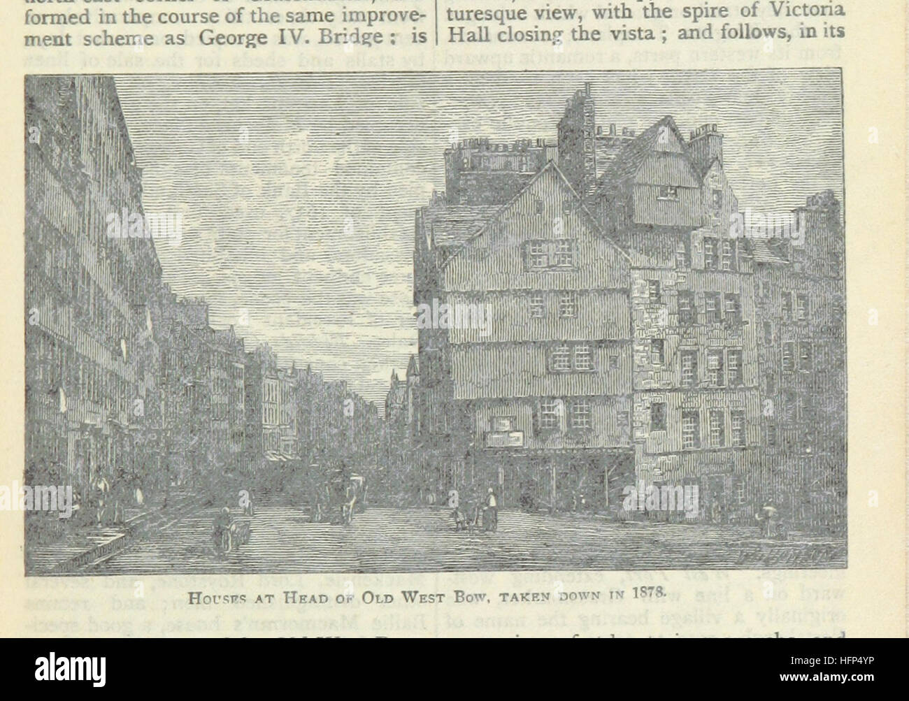 This image from Paterson's Guide to Edinburgh offers a view of the ...