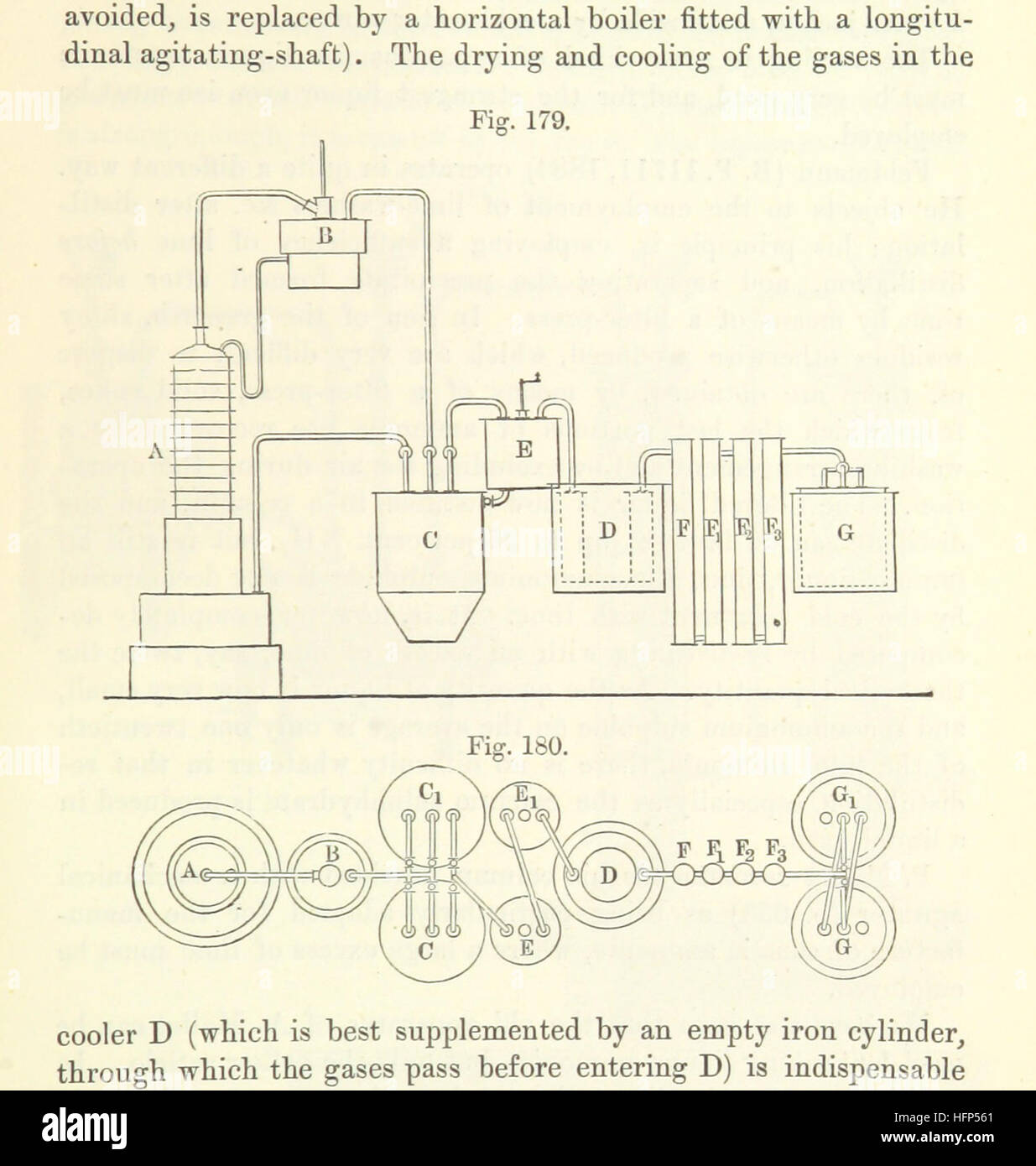 An image from 'Coal-tar and Ammonia', detailing the process of ...