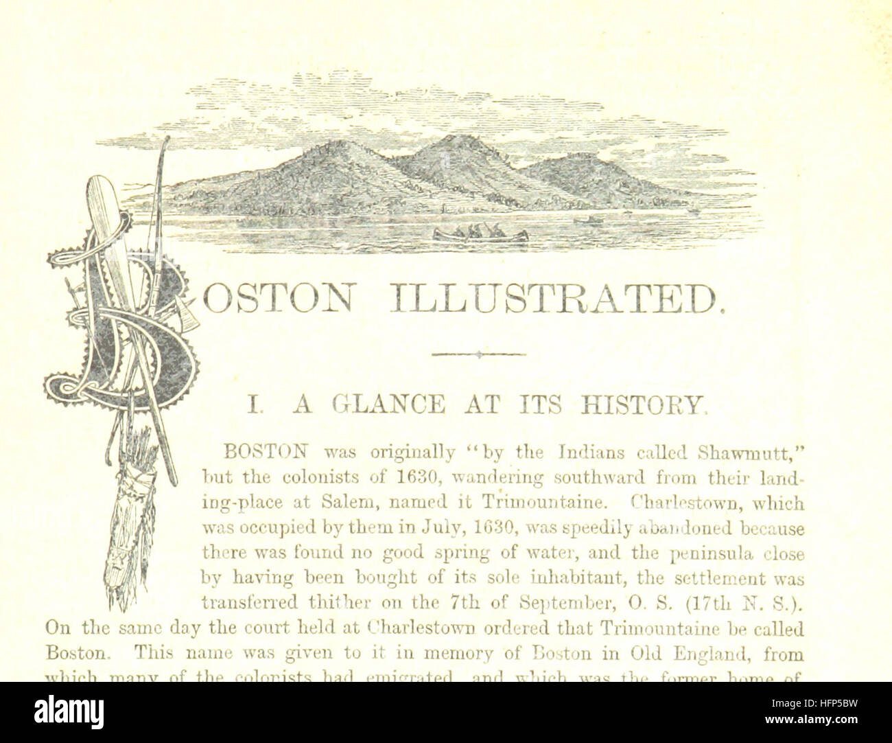 An illustrated guide to Boston, showcasing the city's landmarks ...