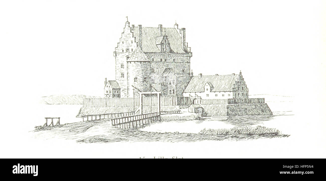The image from 'Danmarks Riges Historie' shows a historical scene from ...
