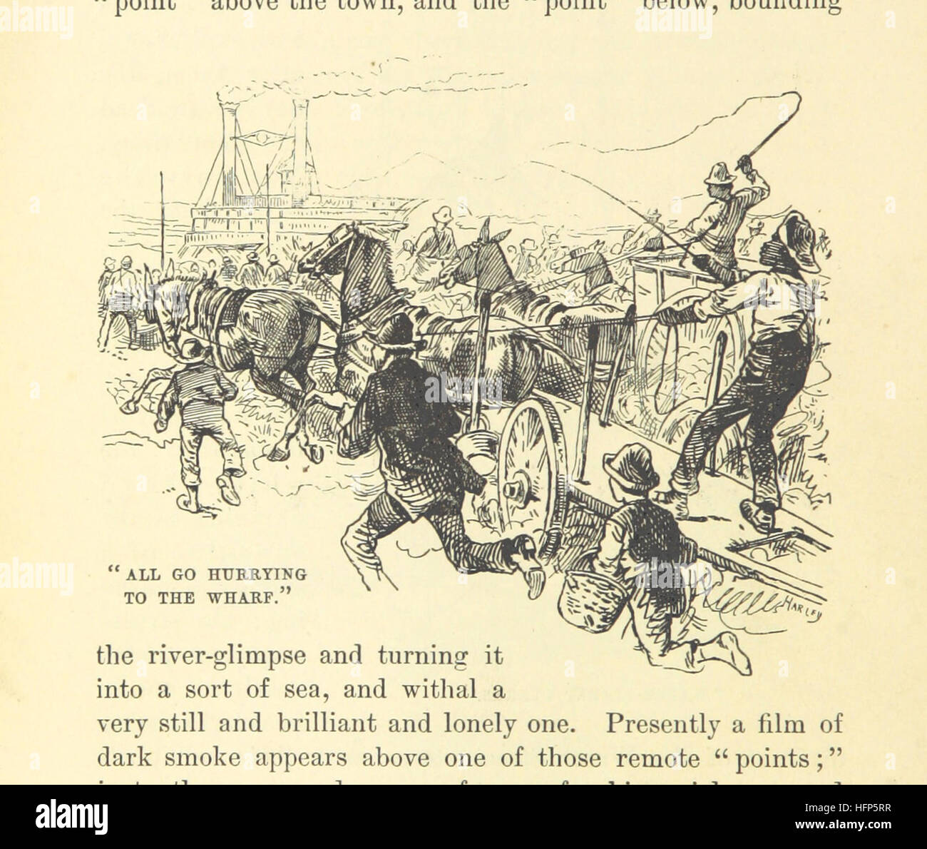 This image from 'Life on the Mississippi' captures the vivid account of ...