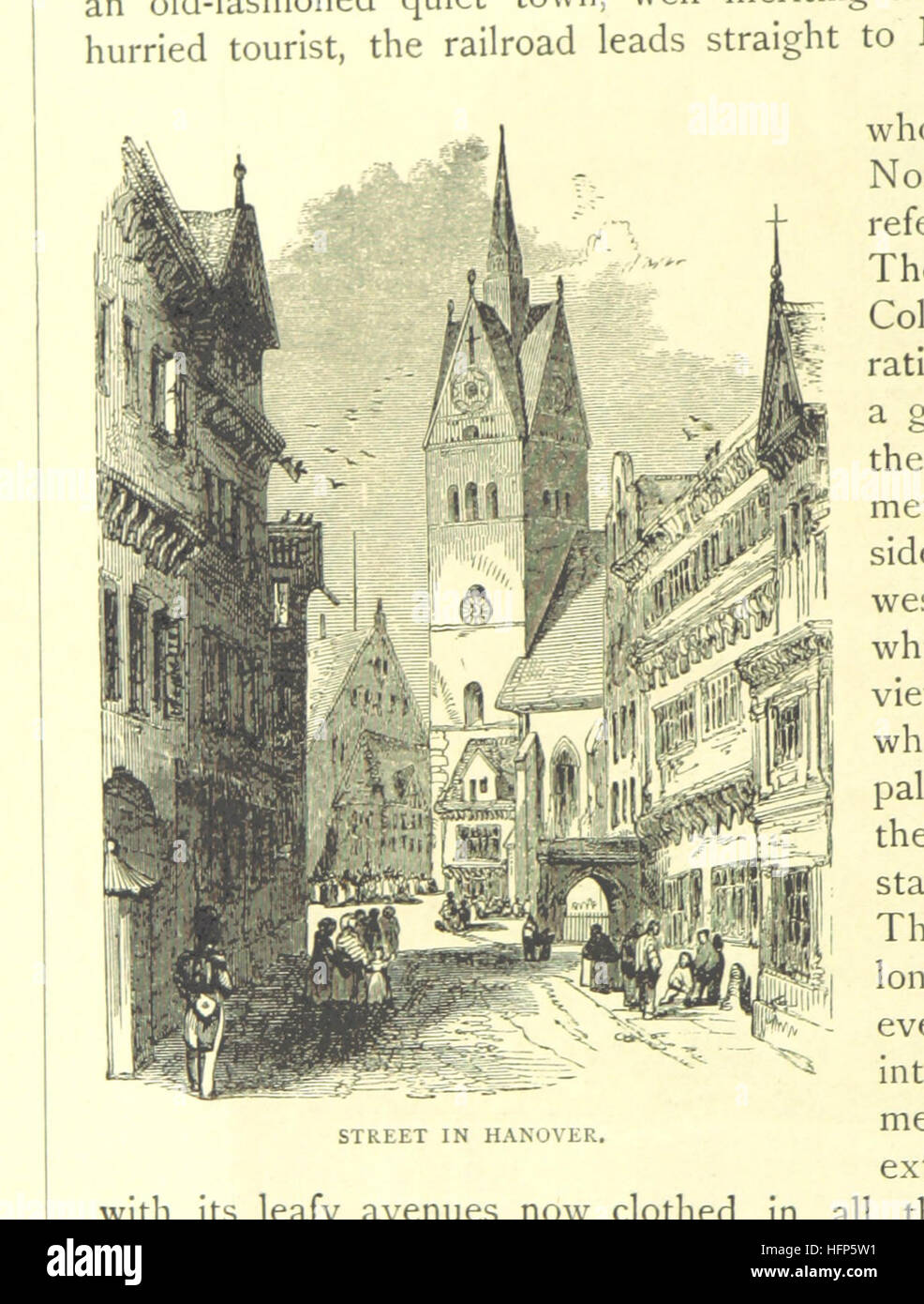 An illustrated work depicting scenes from Germany, showcasing ...