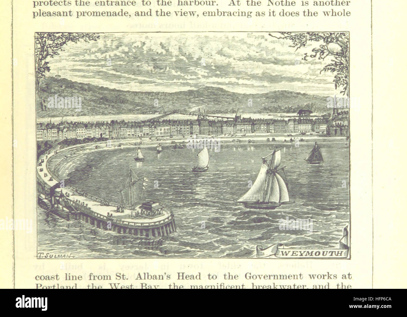 This image is from a guide highlighting the major railways of England ...