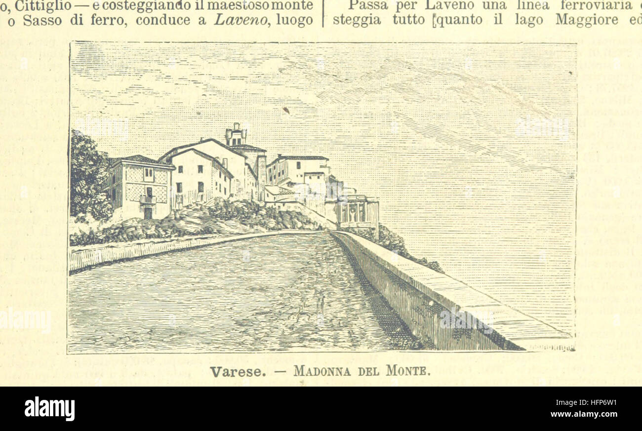 An illustrated geographical description of Italy, featuring detailed ...