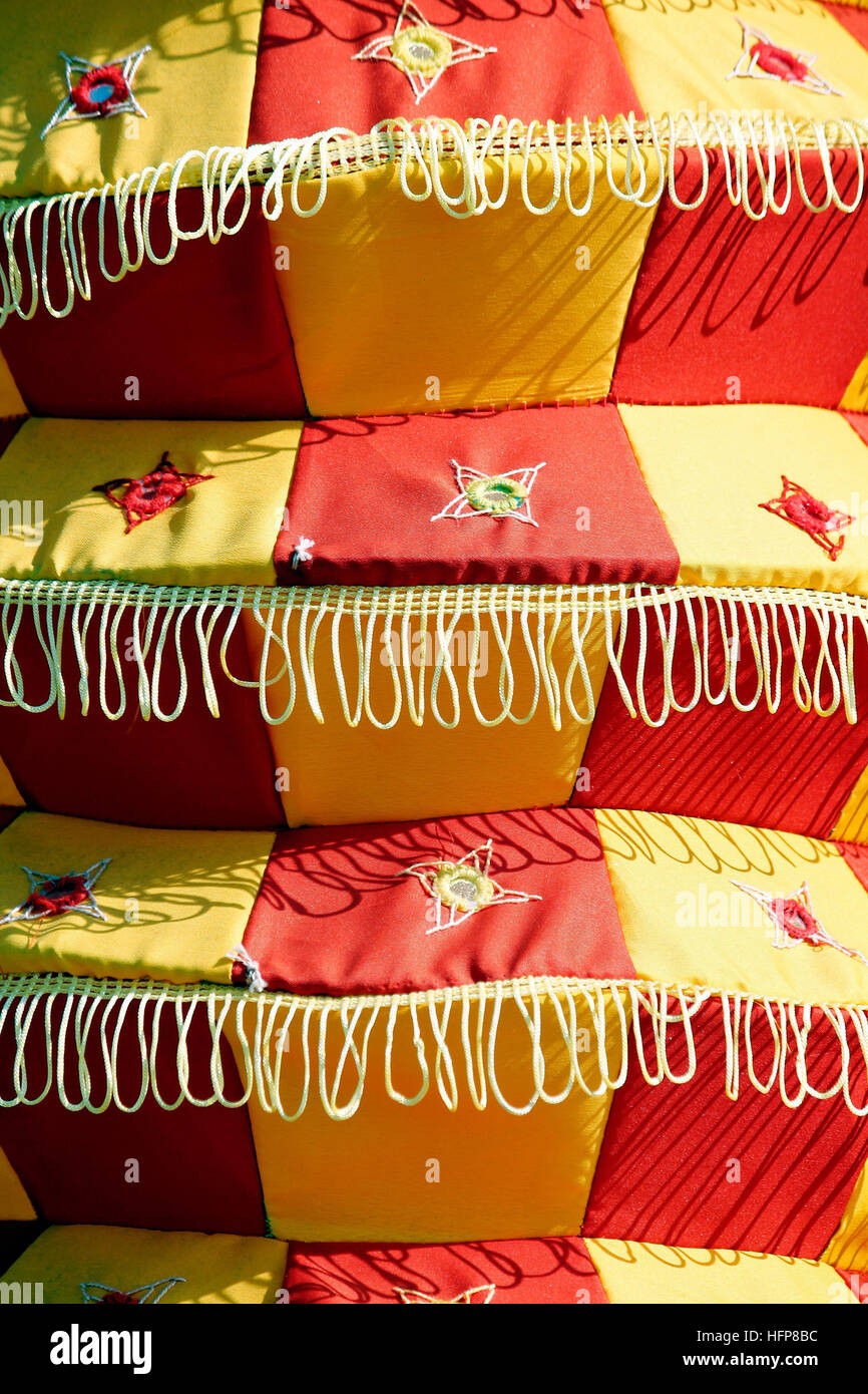 Traditional Indian cloth design works Stock Photo - Alamy
