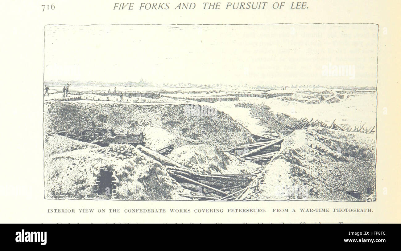 This image depicts content from 'Battles and Leaders of the Civil War ...