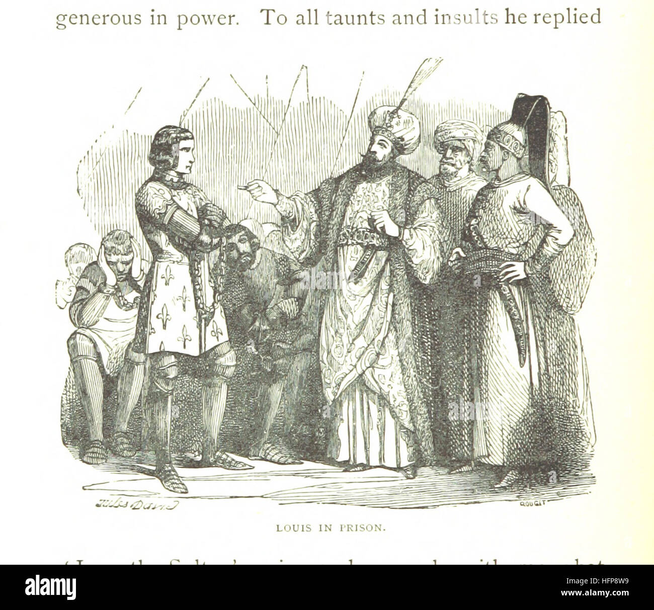 An image from 'True Stories from French History,' an illustrated book ...