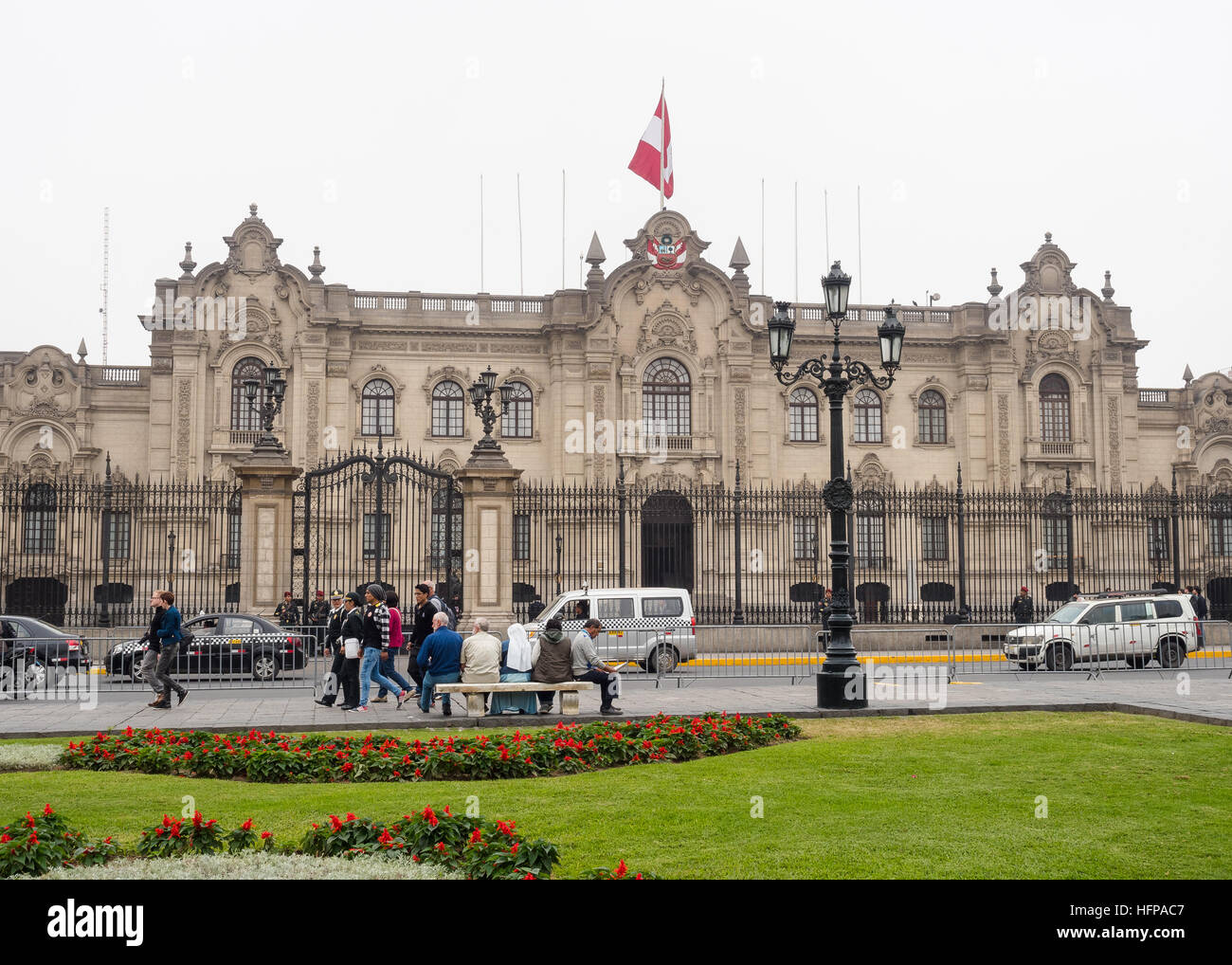 Colonial buildings lima peru hi-res stock photography and images - Alamy