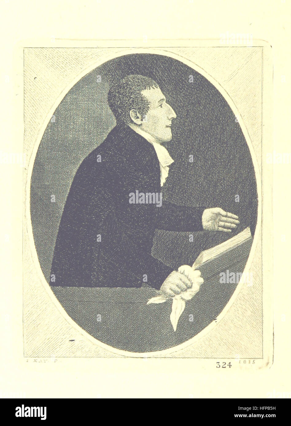 This book features original portraits and caricature etchings by J. Kay ...