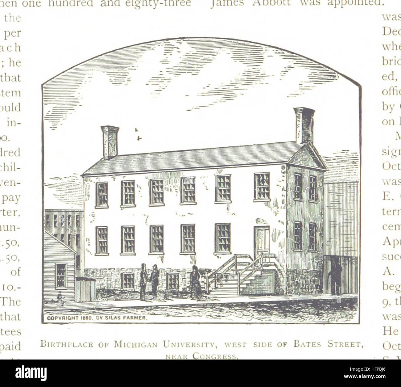 This image from 'The History of Detroit and Michigan' offers an ...