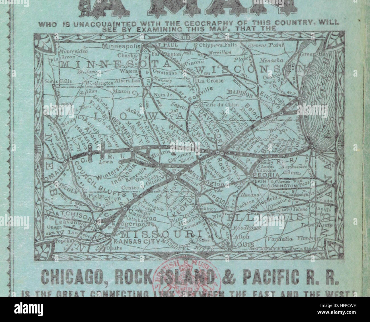 Map of bronson hi-res stock photography and images - Alamy