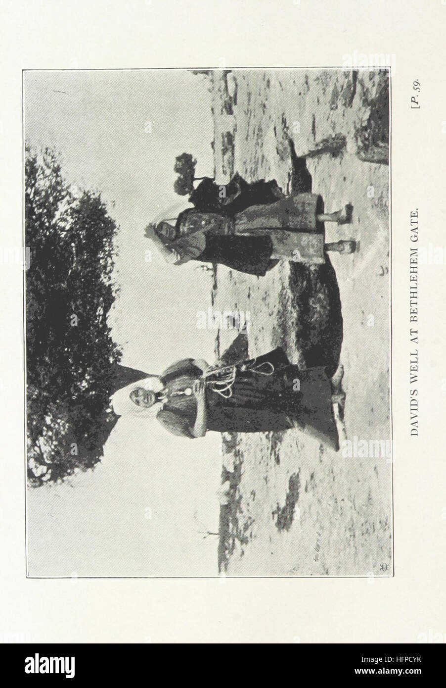 The image is from a second edition of 'A Modern Pilgrim in Jerusalem ...