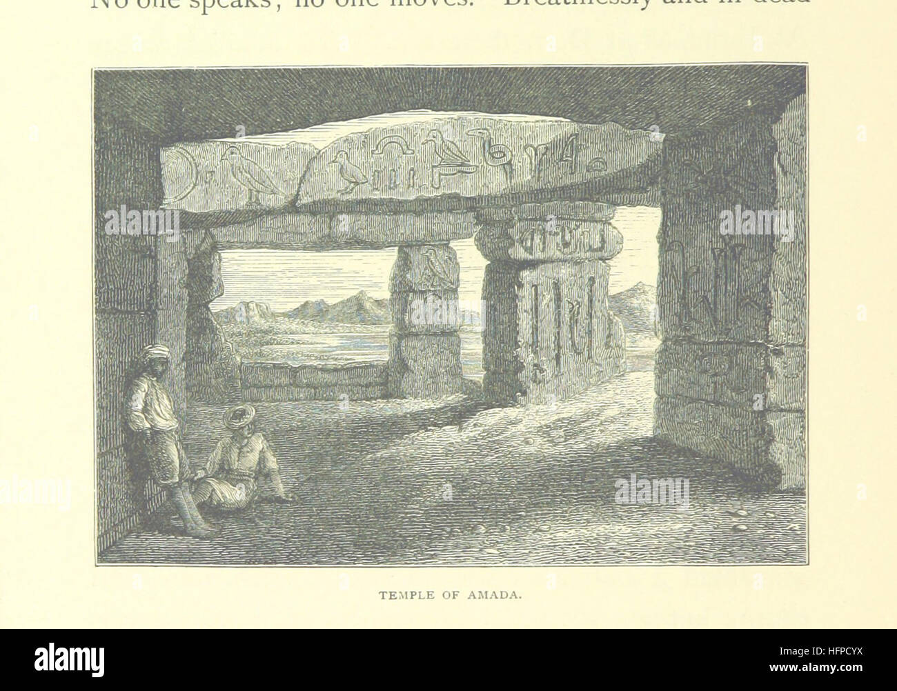 Image taken from page 80 of 'A Thousand Miles up the Nile' shows a ...