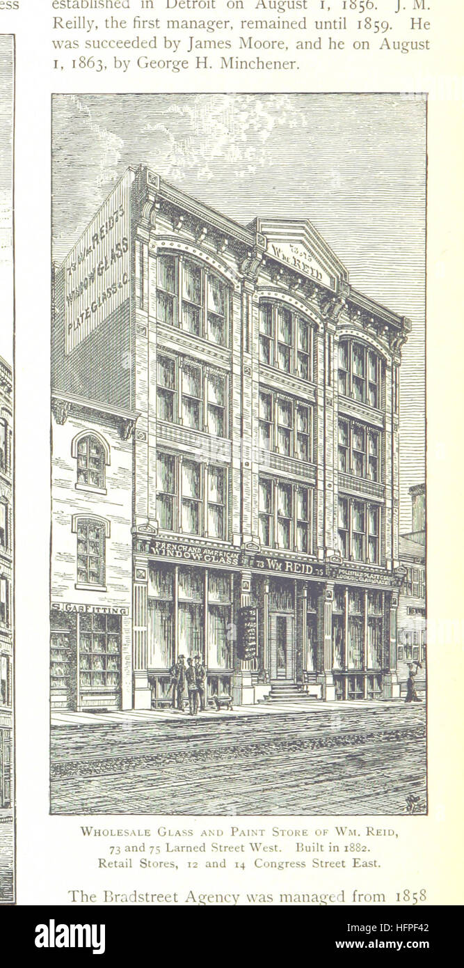 Image from 'The History of Detroit and Michigan', detailing the ...