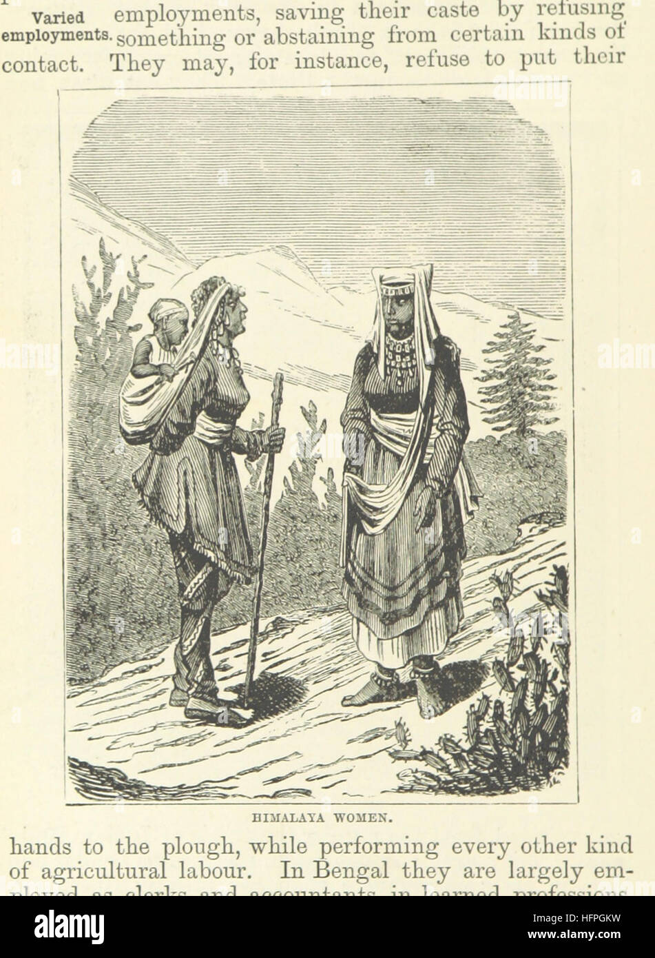An image from 'The World's Inhabitants', depicting various species of ...