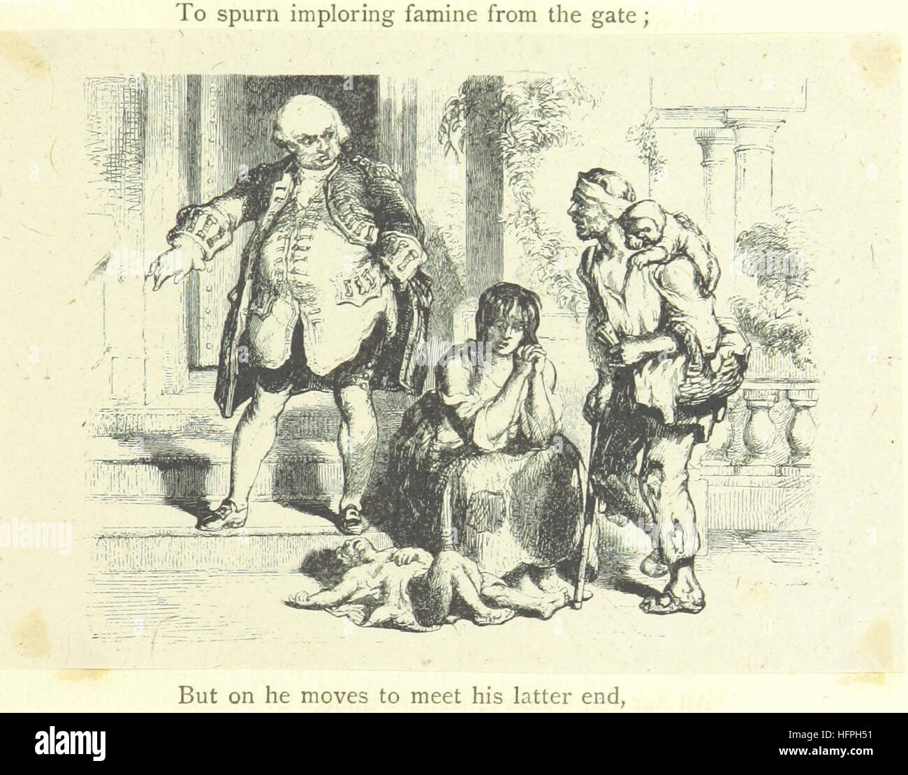 Illustrated edition of the poetical works of Oliver Goldsmith ...