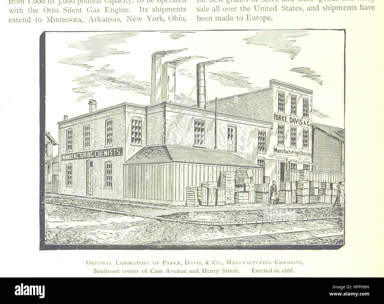 This image from 'The History of Detroit and Michigan' provides a ...