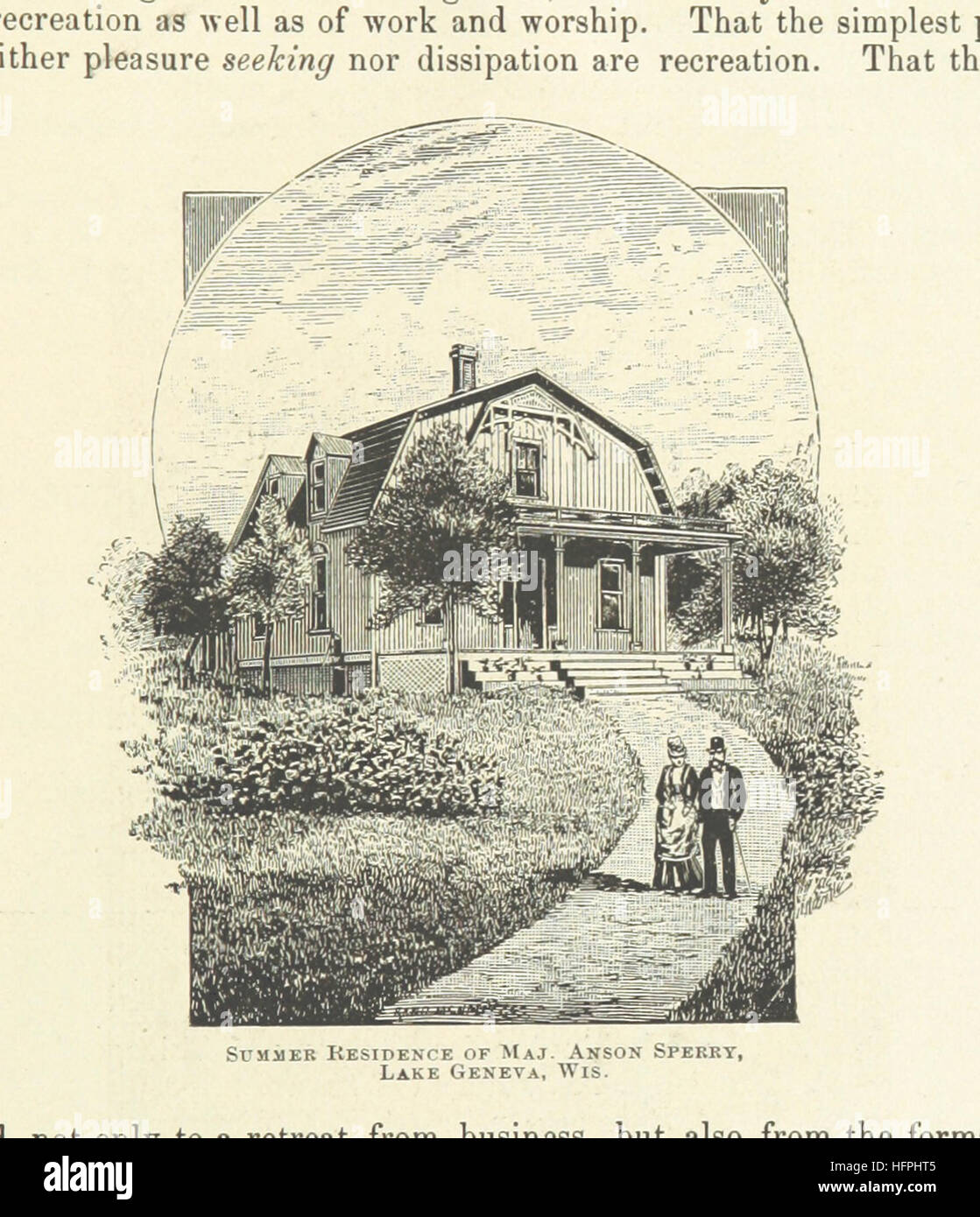 This image from 'History of Walworth County' provides a glimpse into ...