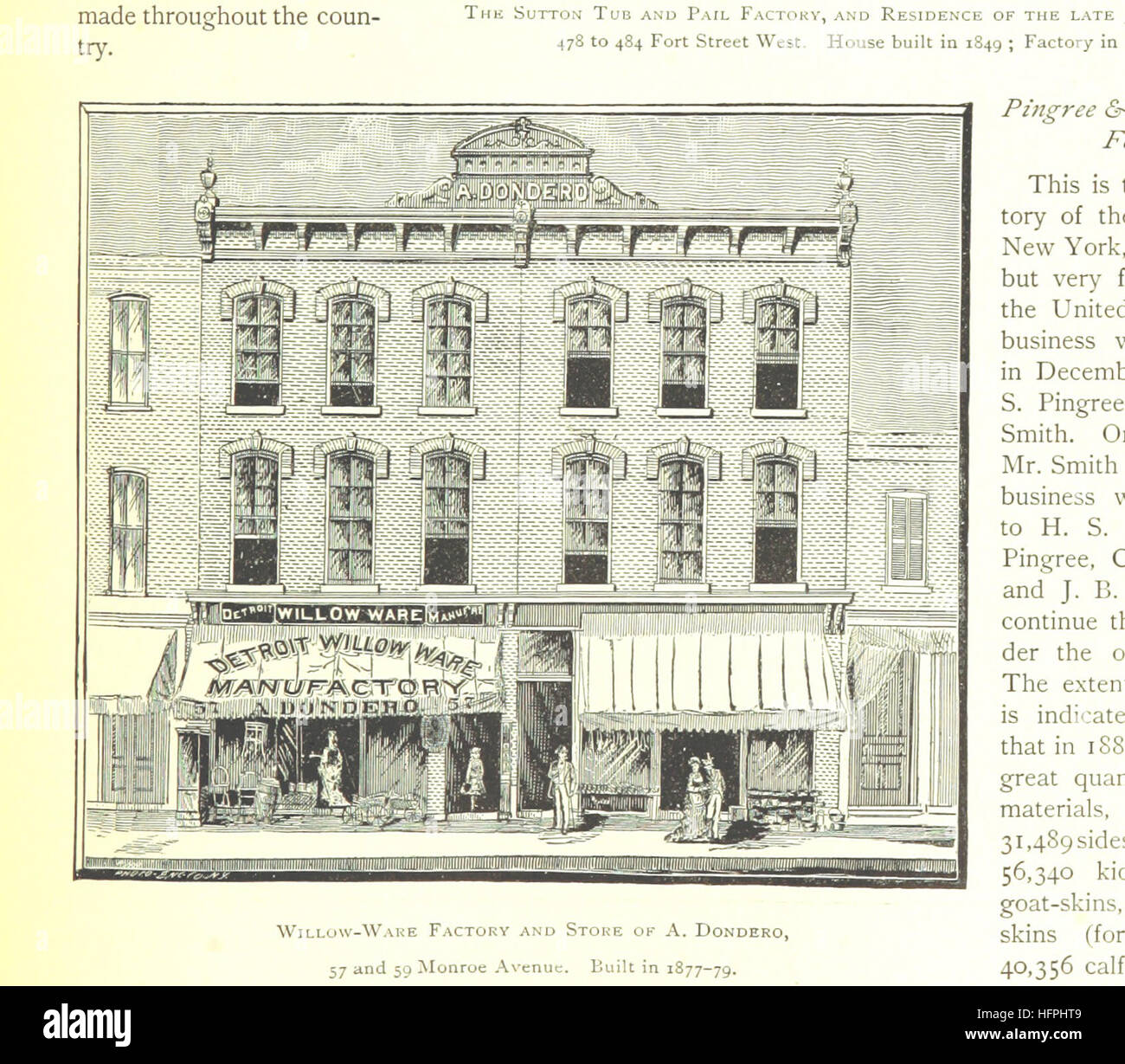 An image from page 885 of 'The History of Detroit and Michigan', a ...