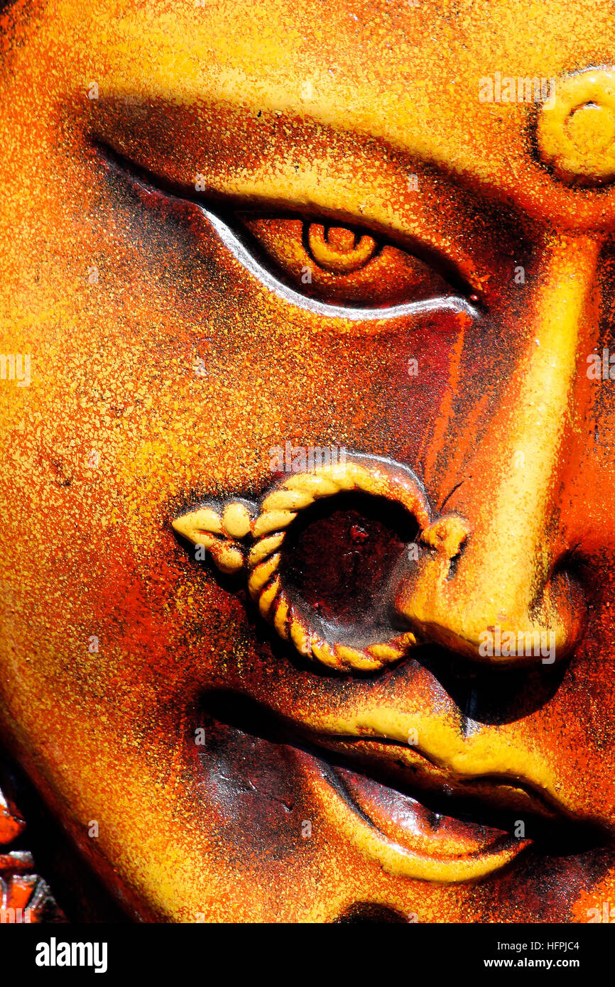 Indian woman eyes hi-res stock photography and images - Alamy