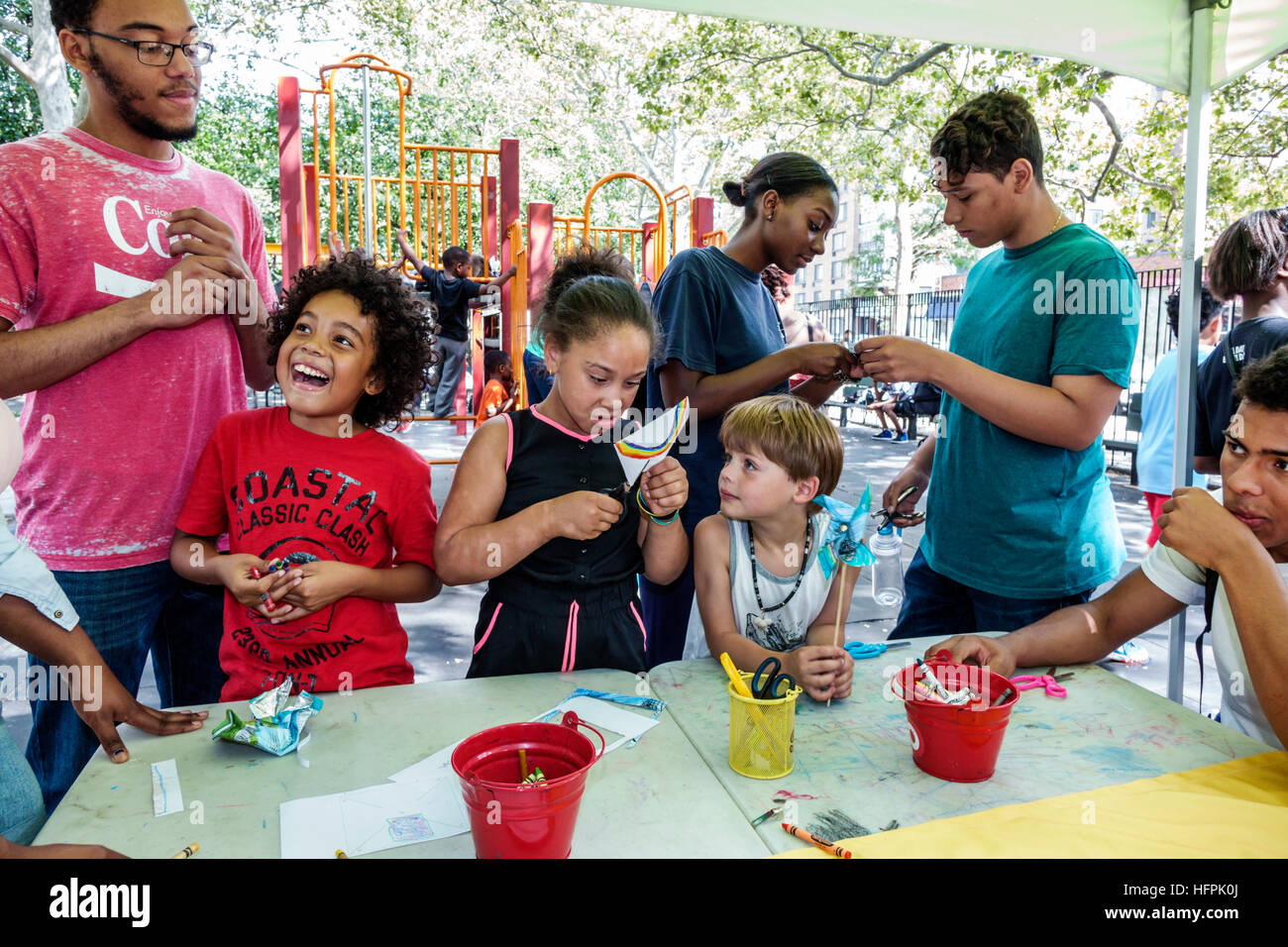 New York City,NY NYC,Manhattan,Harlem,Howard Bennett Playground,Museo ...