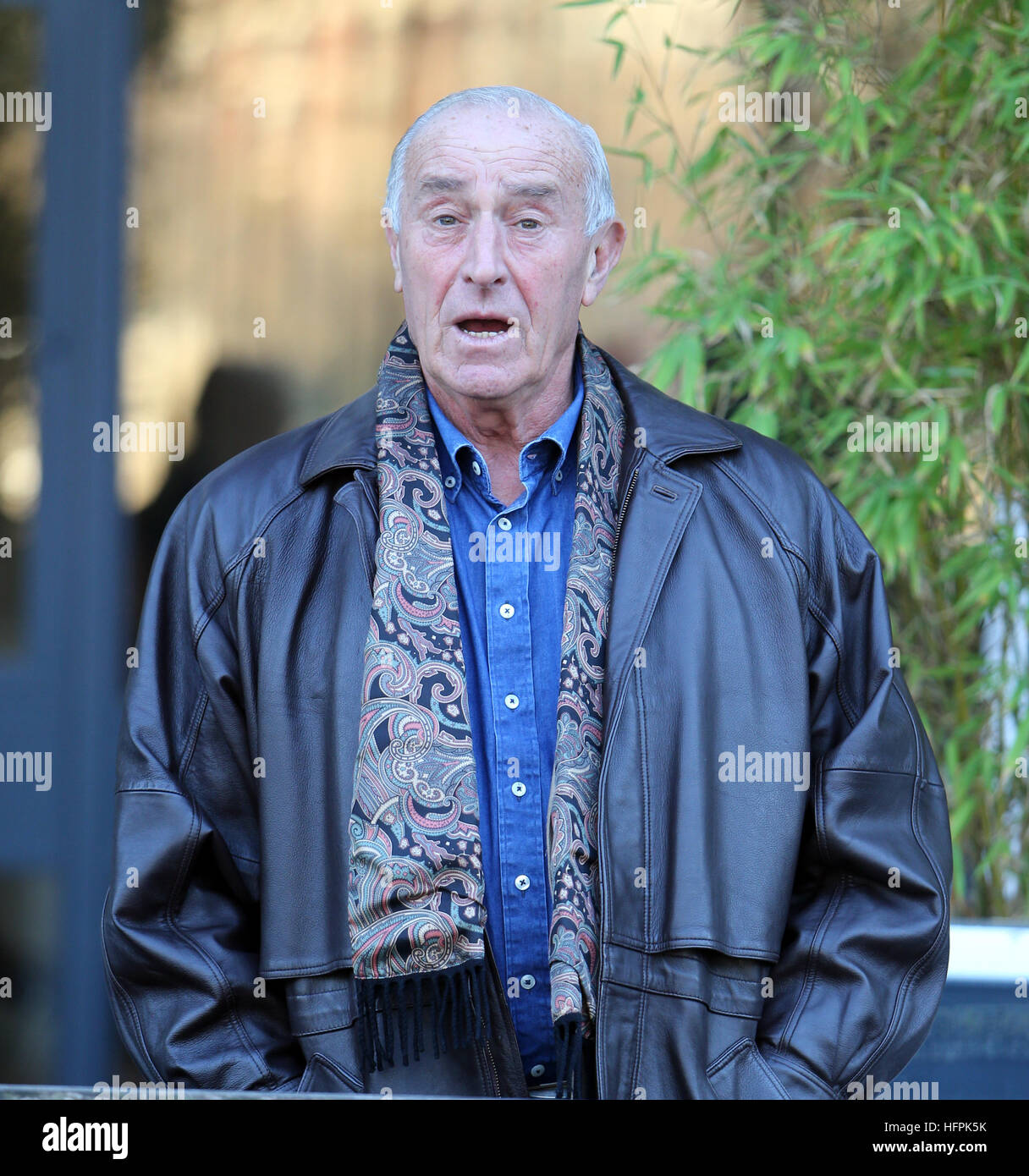 Len Goodman outside ITV Studios Featuring: Len Goodman Where: London ...