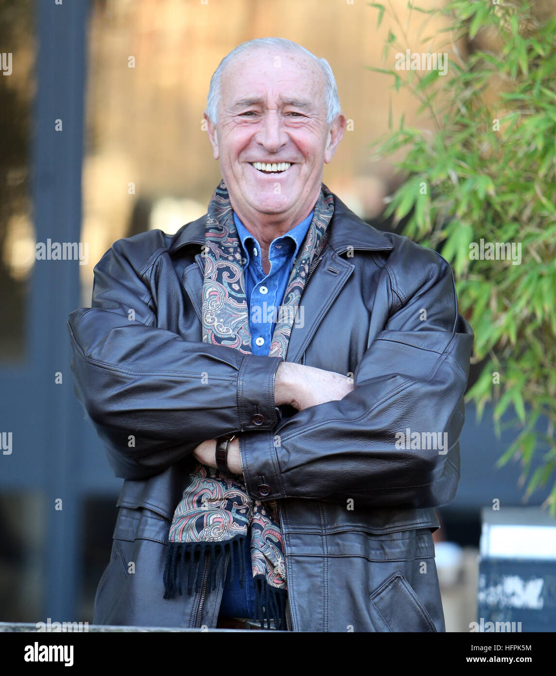 Len Goodman outside ITV Studios Featuring: Len Goodman Where: London ...