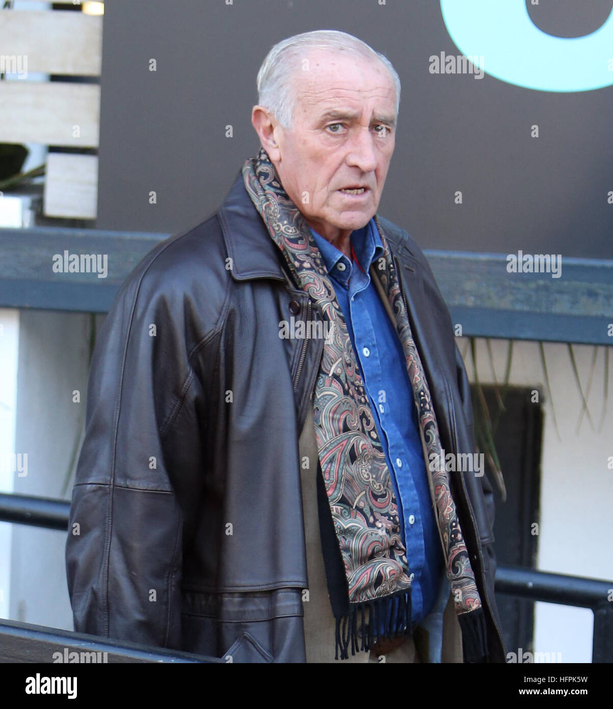 Len Goodman outside ITV Studios Featuring: Len Goodman Where: London ...