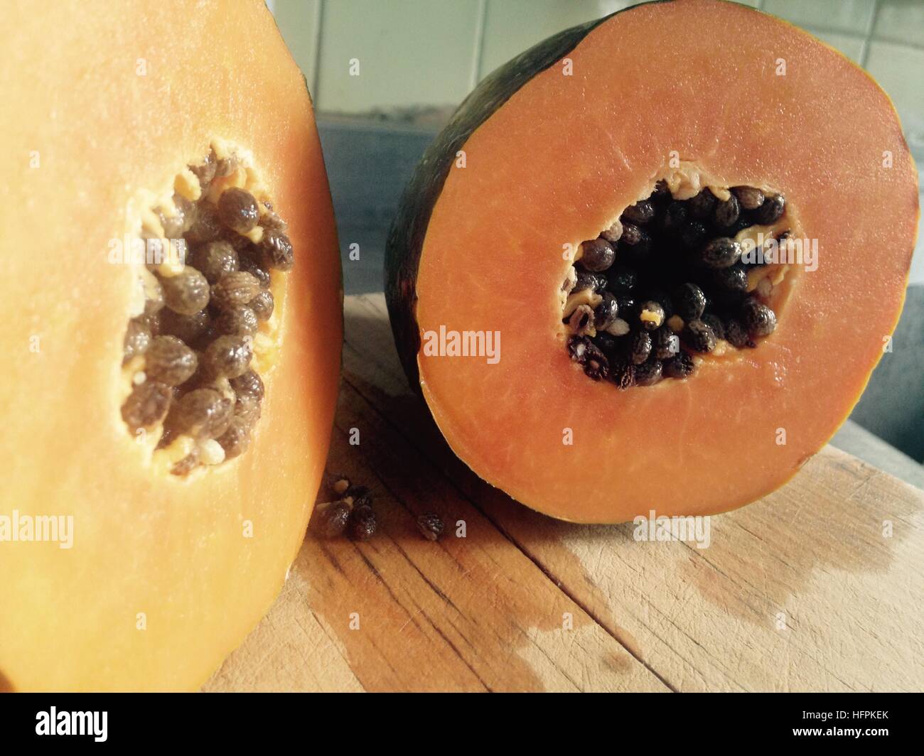 Ripe papaya hi-res stock photography and images - Alamy