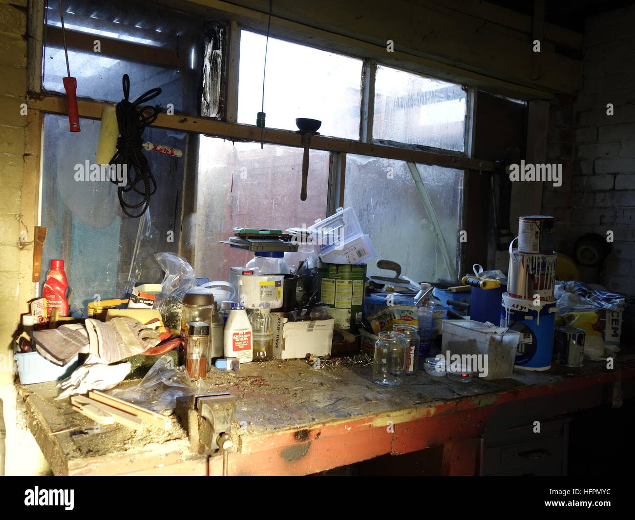 Messy workshop hi-res stock photography and images - Alamy