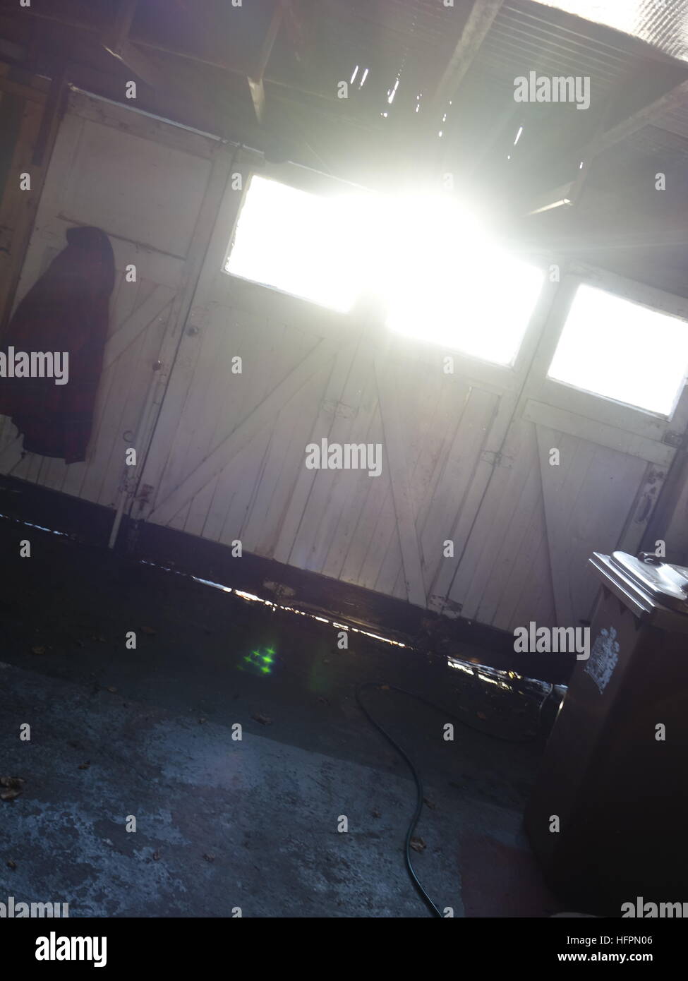 Ambient sunlight through an old window Stock Photo - Alamy
