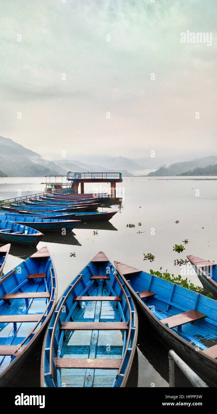 Phewa lake nepal hi-res stock photography and images - Alamy