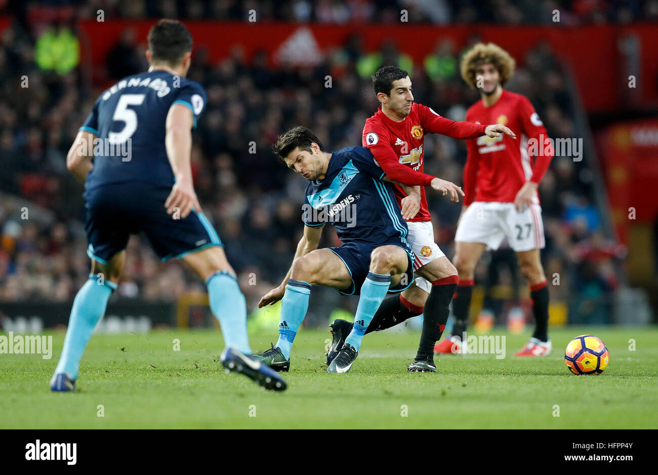 Manchester football george match hi-res stock photography and images ...