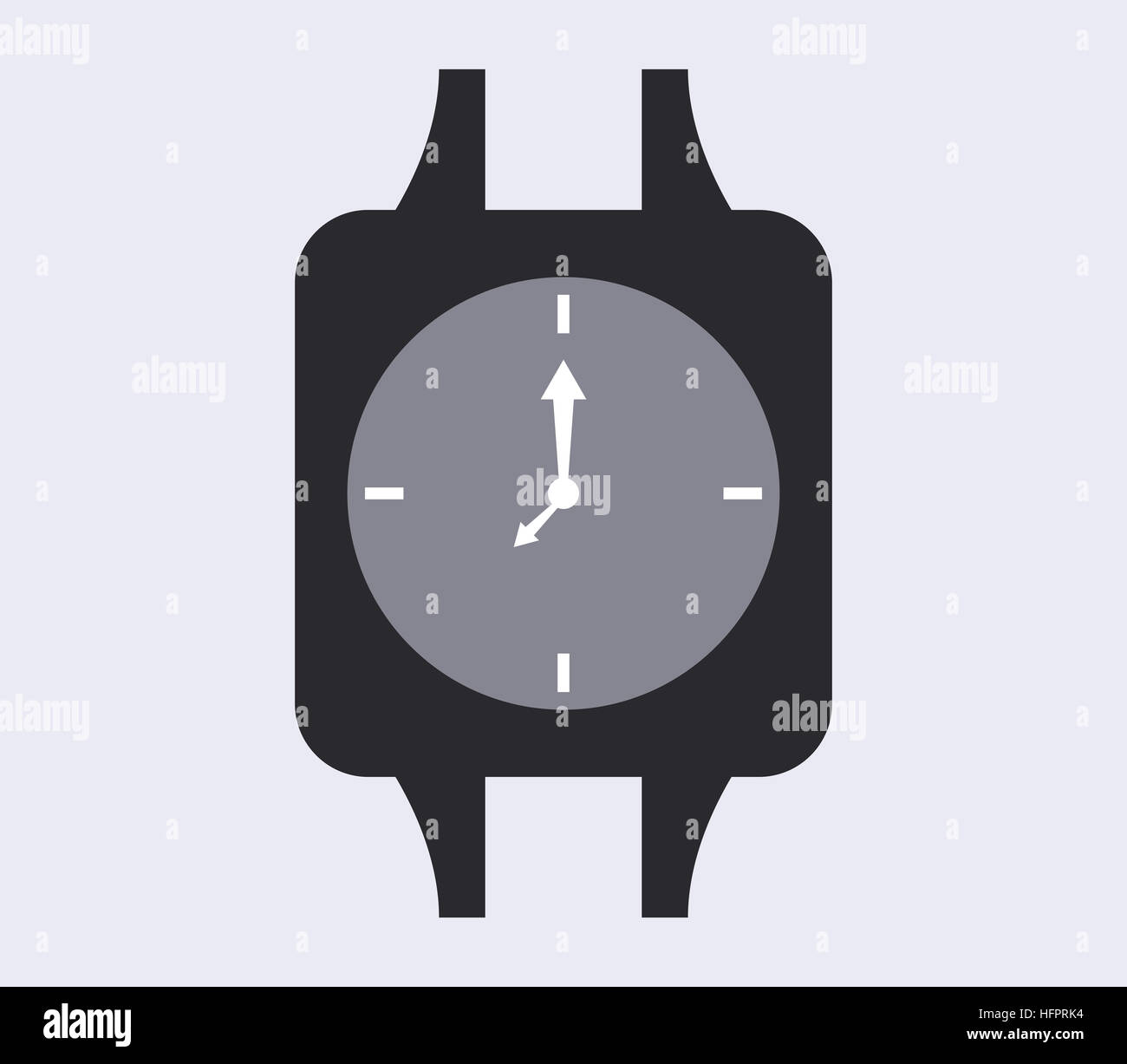 Wrist watch icon Stock Photo - Alamy