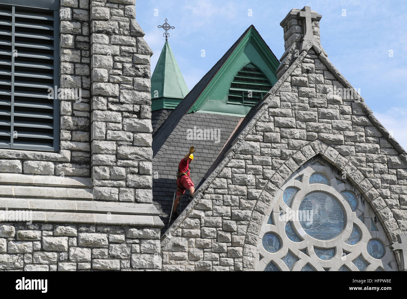 Roof work hi-res stock photography and images - Alamy