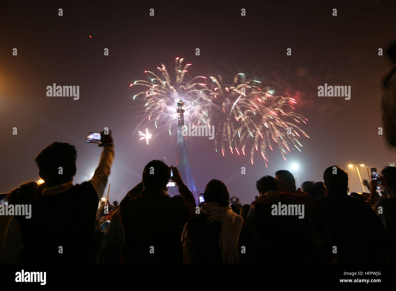 New year fireworks pakistan hi-res stock photography and images - Alamy