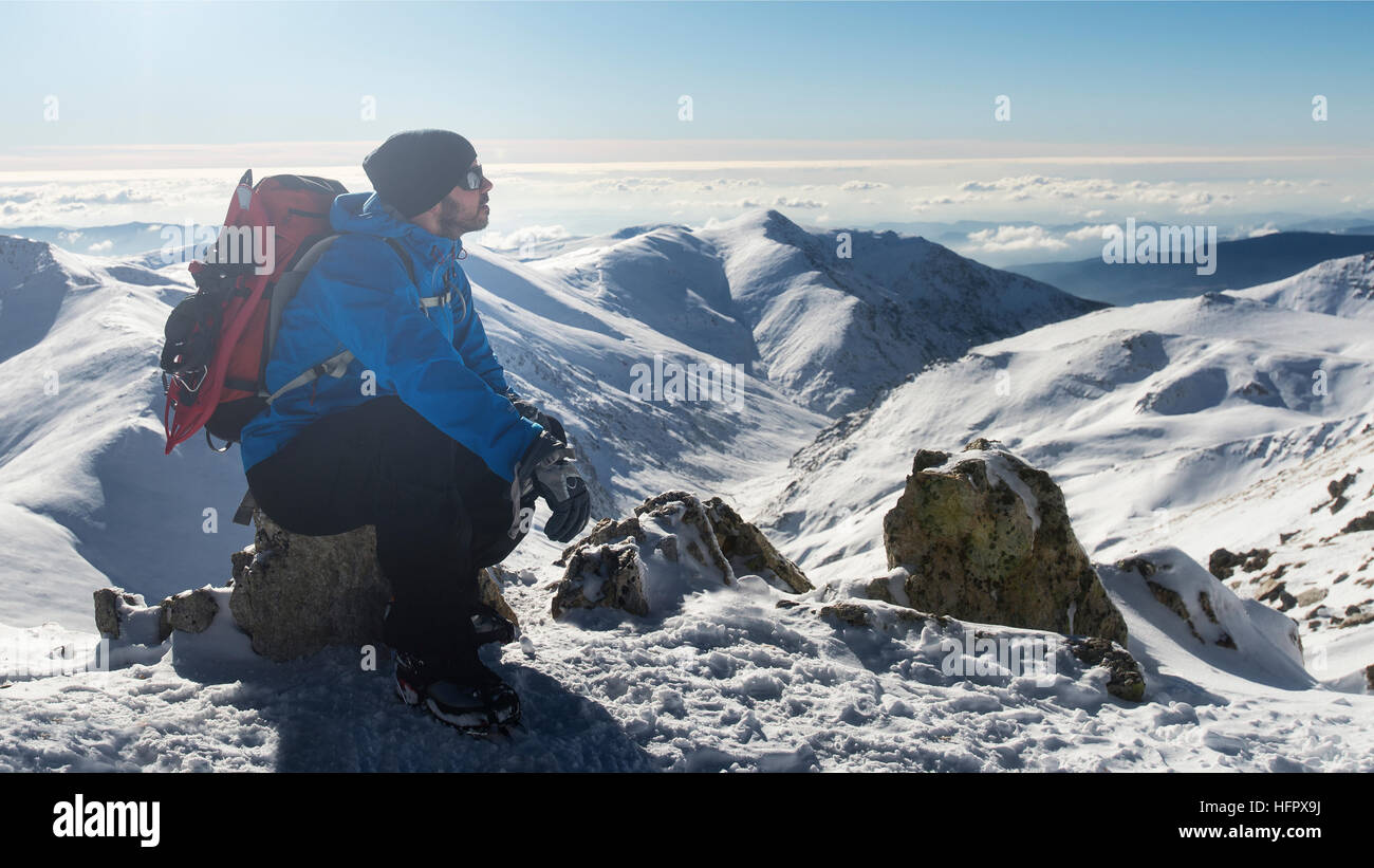 Summit ascent hi-res stock photography and images - Alamy