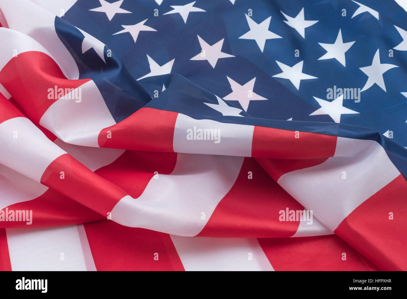 Crumpled us flag hi-res stock photography and images - Alamy