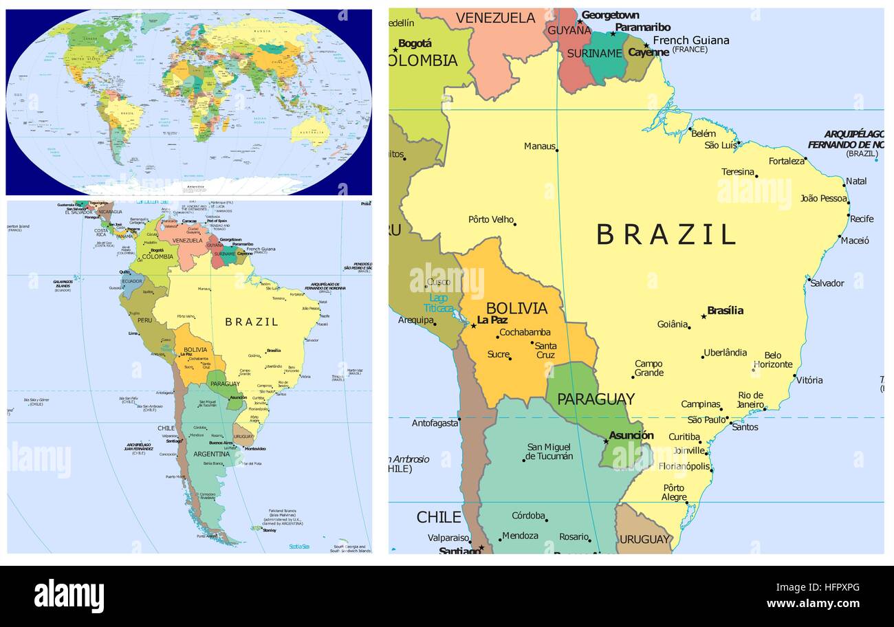 Brazil puerto rico flag hi-res stock photography and images - Alamy