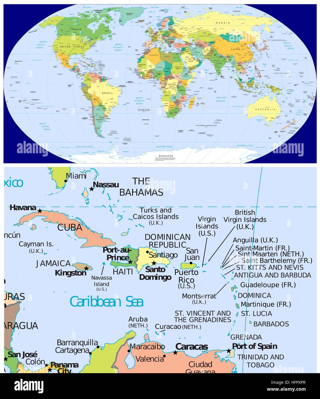 Map Of Saint Croix High Resolution Stock Photography and Images - Alamy